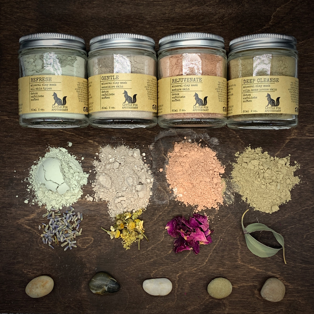 mineral clay masks – Little Fox Apothecary
