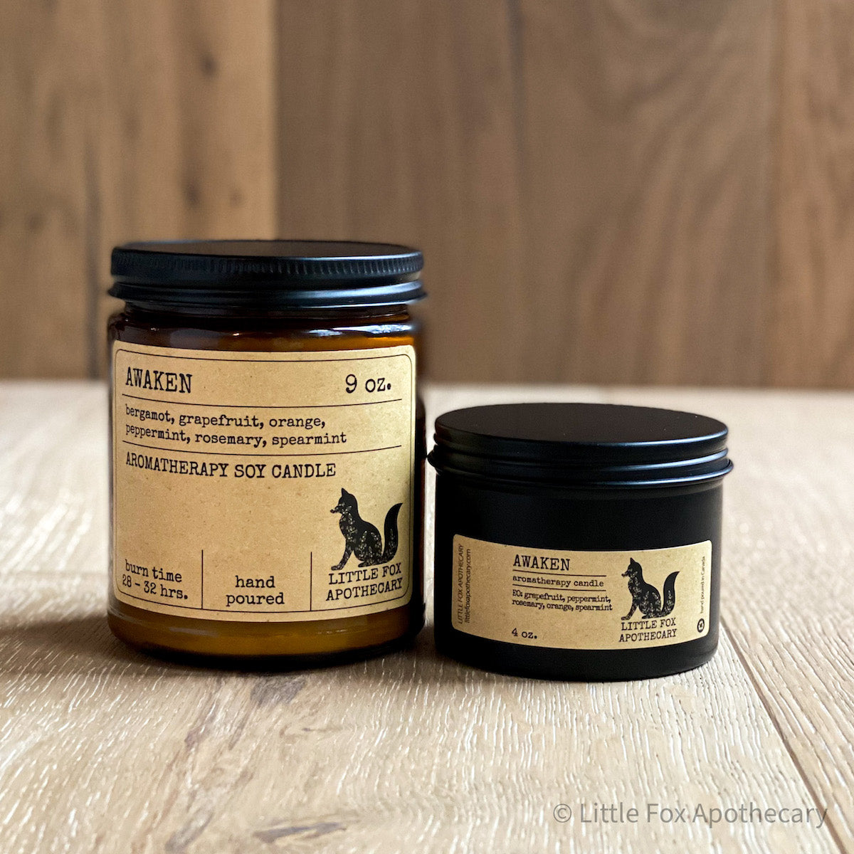 aromatherapy soy candles – Little Fox Apothecary