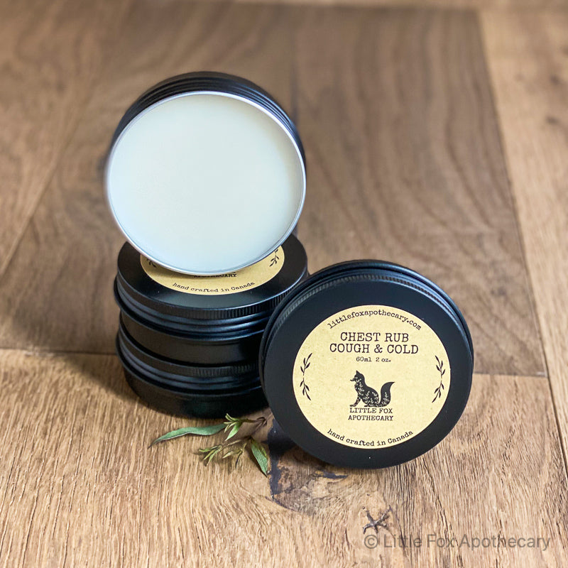 Natural COUGH & COLD chest rub – Little Fox Apothecary